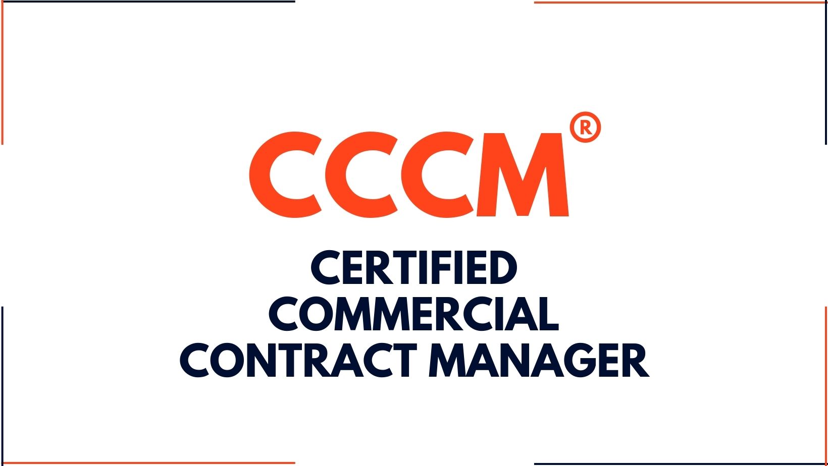 CCCM® Certified Commercial Contract Manager