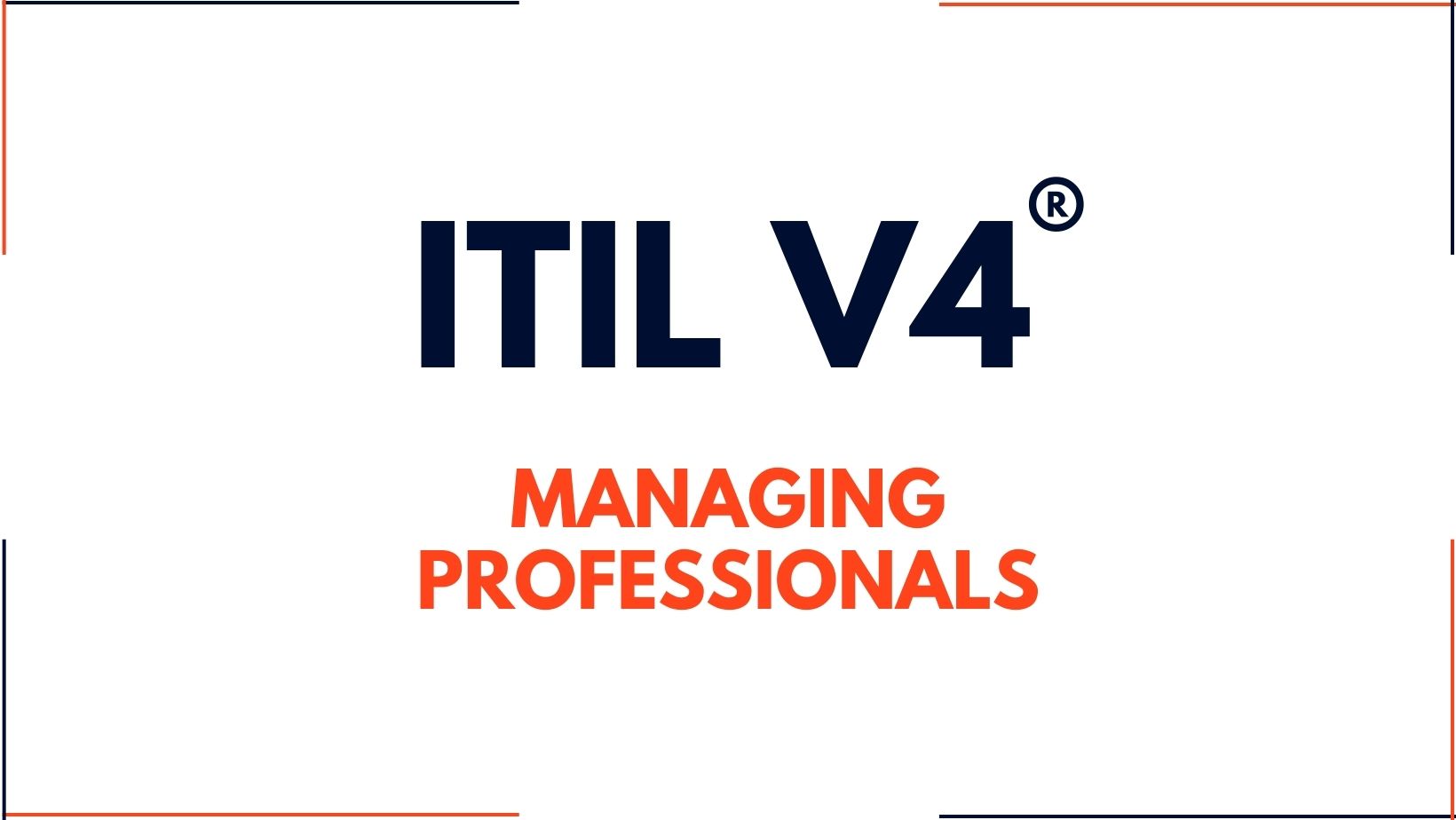ITIL V4® - Managing Professionals - CMTI