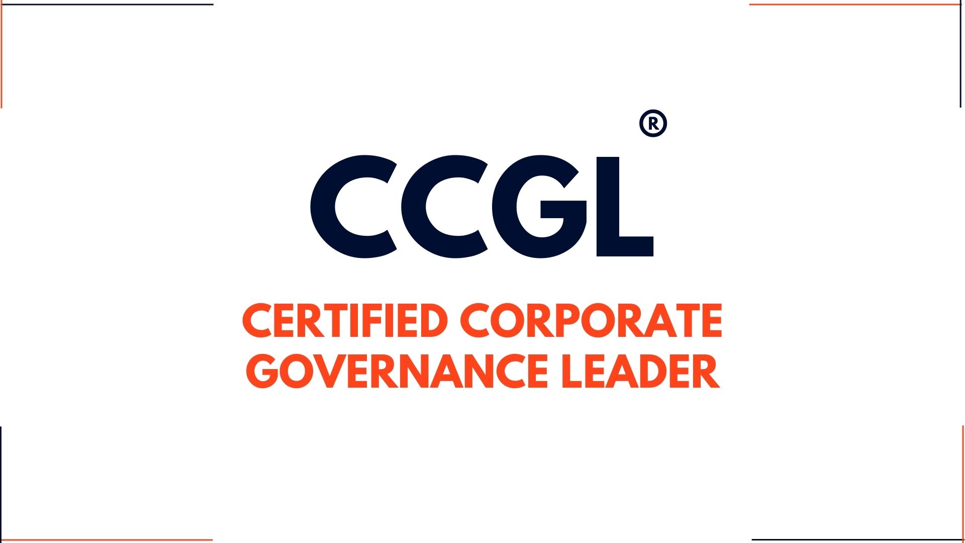 CCGL® Certified Corporate Governance Leader - CMTI