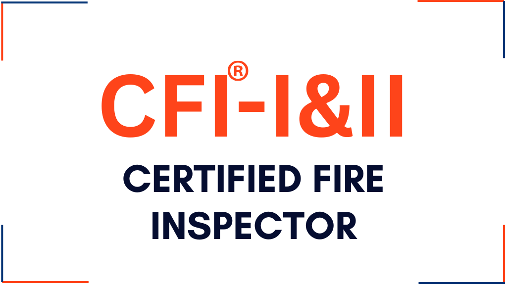 Certified Fire Inspector training (CFI®-I & II) | CMTI